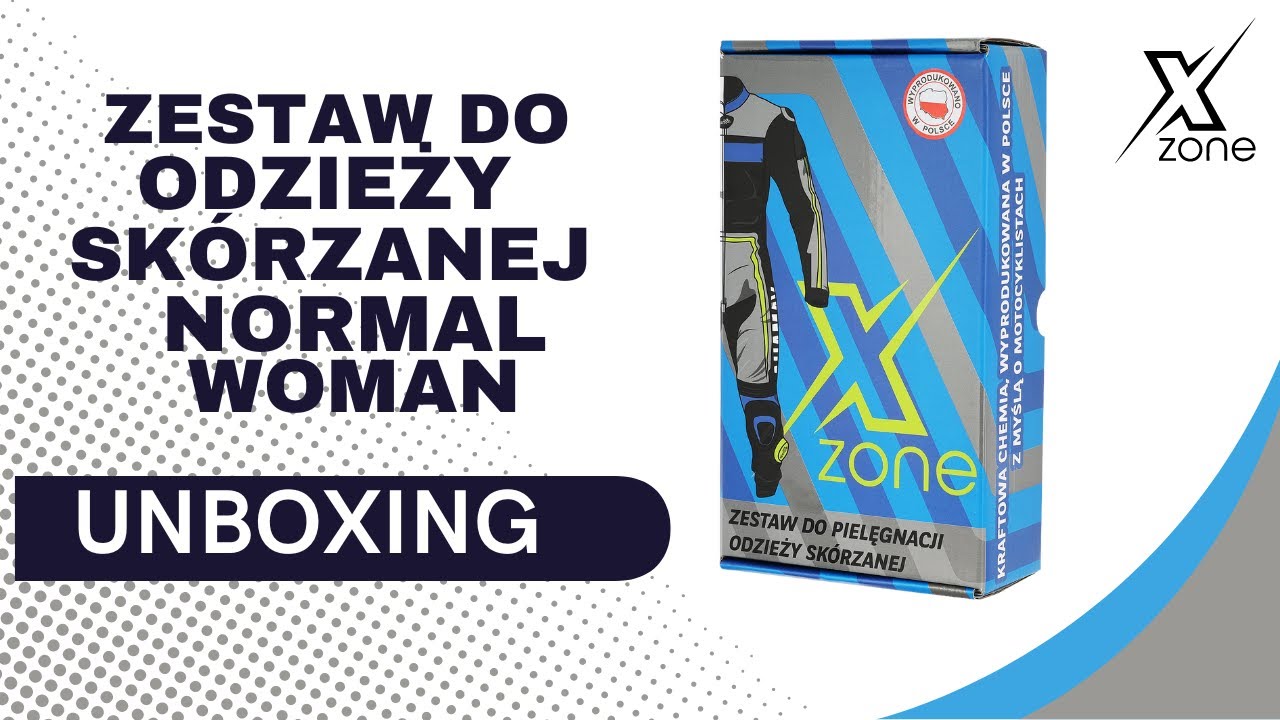 Zestaw do odzieży skórzanej Normal Woman Xzone - YouTube