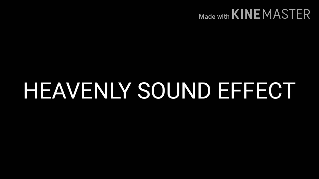 Heavenly sound effect - YouTube