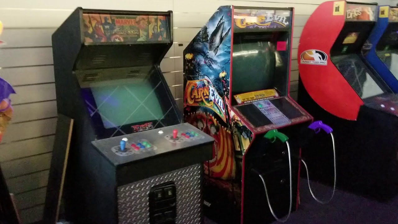 Arcade And Gaming Center Sneak Peek In Rochester Minnesota 3/3/19 - YouTube