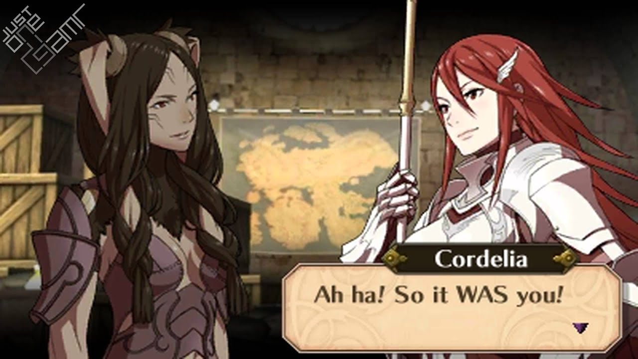 Fire Emblem Awakening - Cordelia & Panne Support Conversations - YouTube
