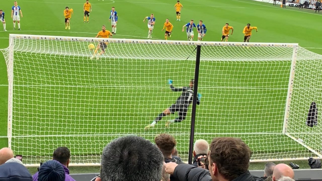 Ruben Neves Penalty Vs Brighton (Wolves Vs Brighton 2022) - YouTube