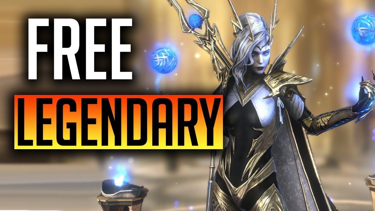 FREE LEGENDARY DELIANA LIVE! | Raid: Shadow Legends - YouTube