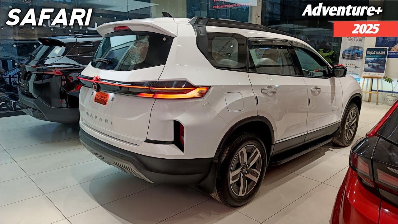 Tata Safari Adventure Plus AT 2025 ️| SAFARI का Features Loaded Variant ...