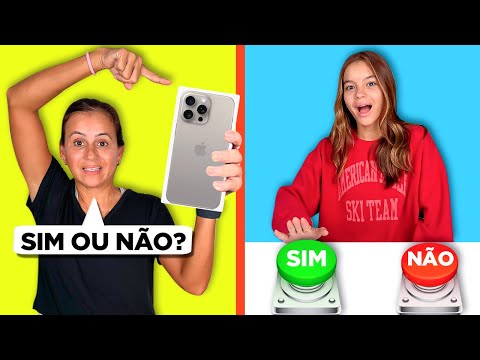 SIM ou NÃO? Valendo um iPHONE *Alguem Se Deu Mal🫣
