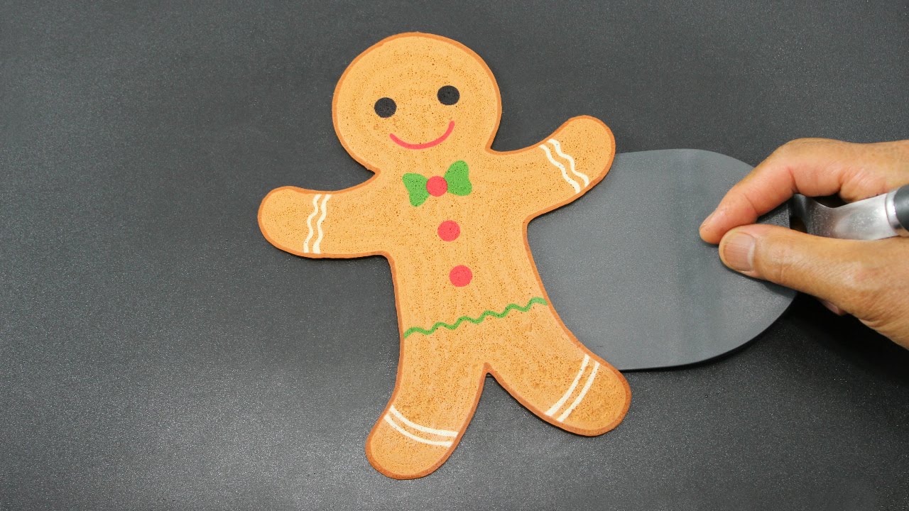 PANCAKE - Christmas Gingerbread Man by Tiger Tomato - YouTube