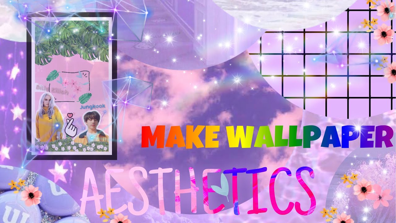 CARA BUAT WALLPAPER AESTHETICS SIMPLE FOR ANDROID&IOS ( HOW TO MAKE ...