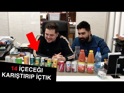 14 İçeceği Karıştırıp İçtik - Sabah Aç Karnına - Geberdik mi?