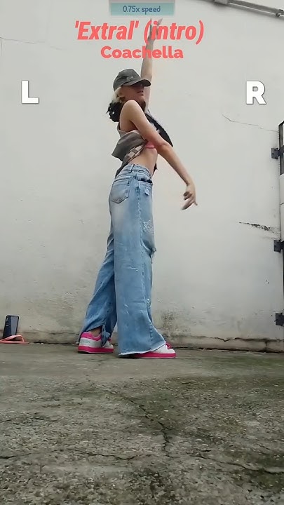 Jennie 'Extral' (intro) Coachella - Dance tutorial mirroed #dancetutorial #jennie #extral # ...