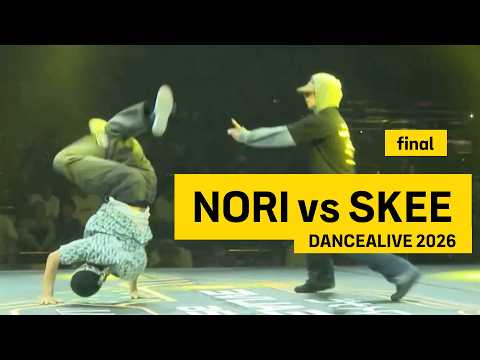 STYLE KINGS! Bboy Nori vs Skee | final | DanceAlive 2026