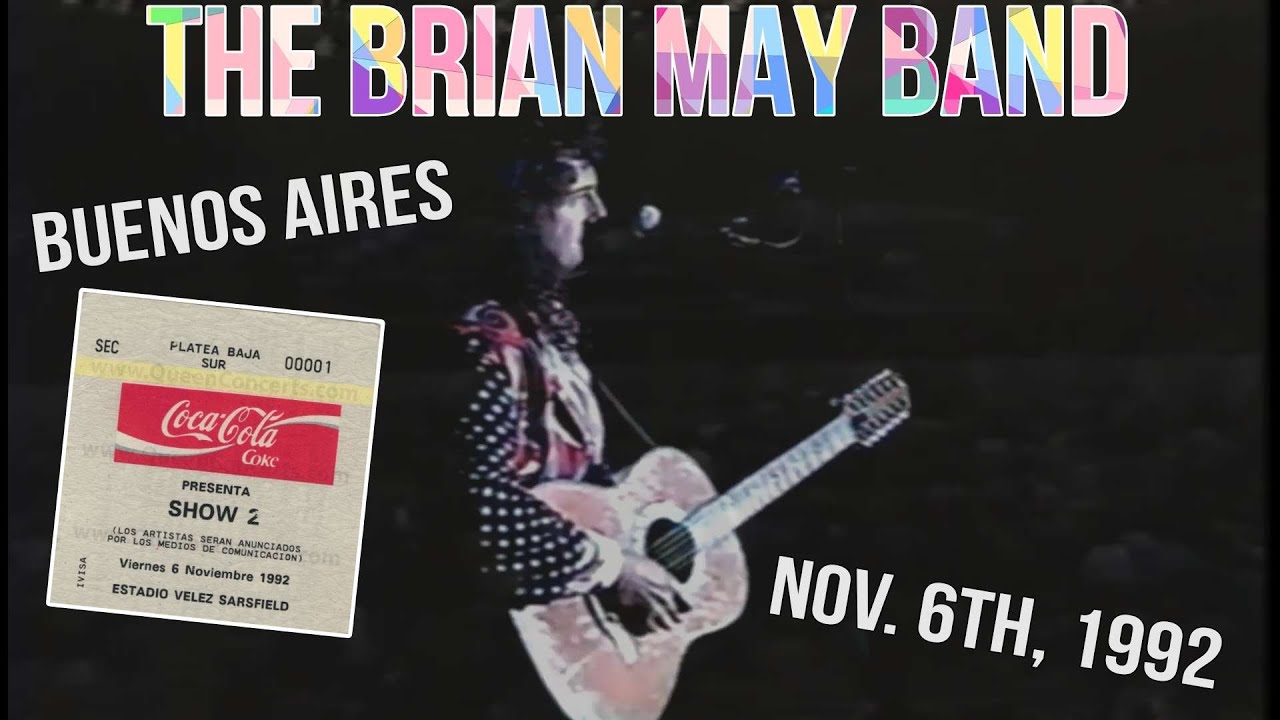 The Brian May Band - Live in Buenos Aires (November 6th, 1992) - Best ...
