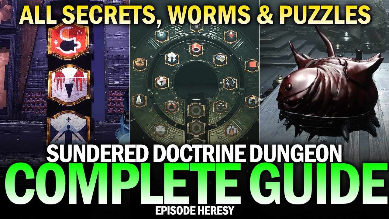 Complete Sundered Doctrine Dungeon Secrets Guide - All Worms, Catalyst ...