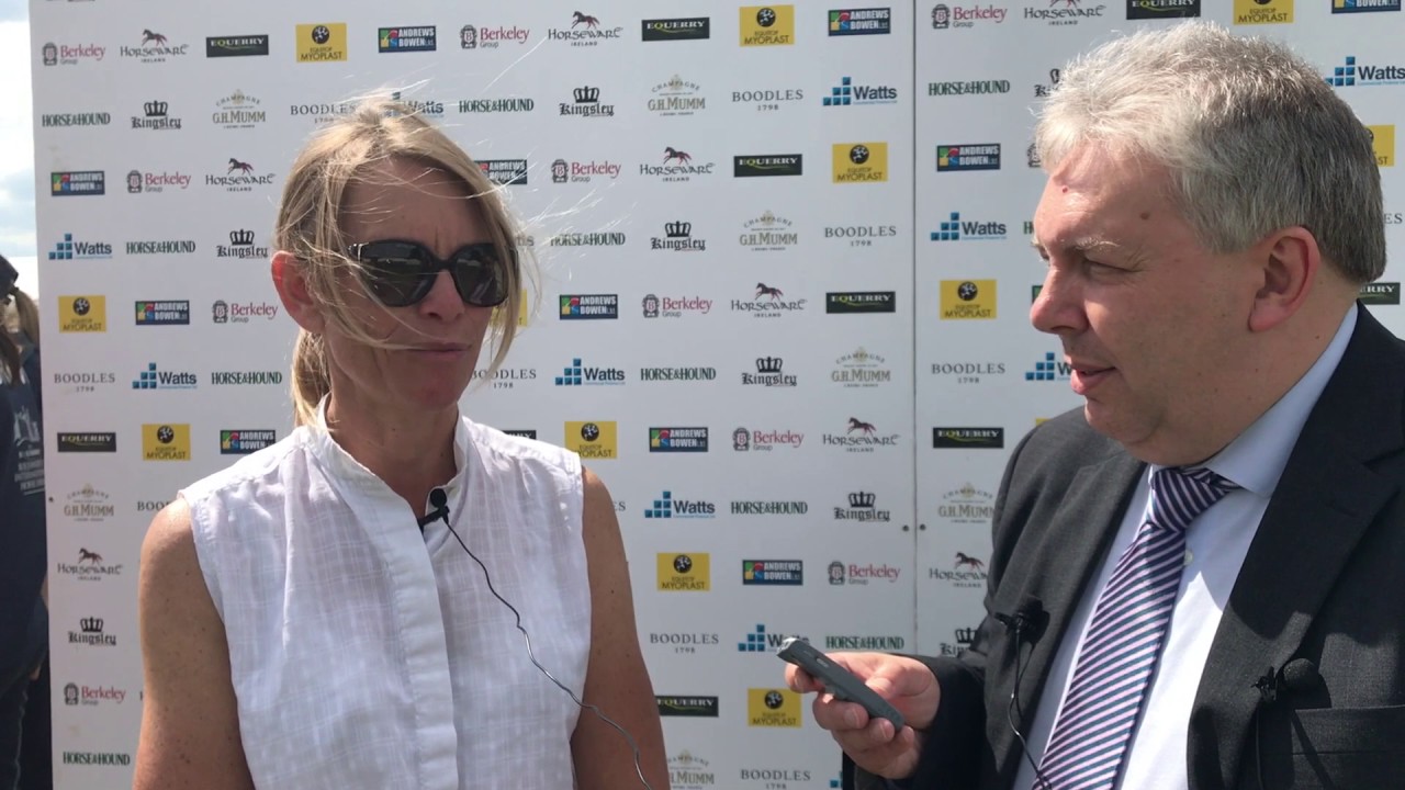 Wendi Williamson at the Equerry Bolesworth International Horse Show ...