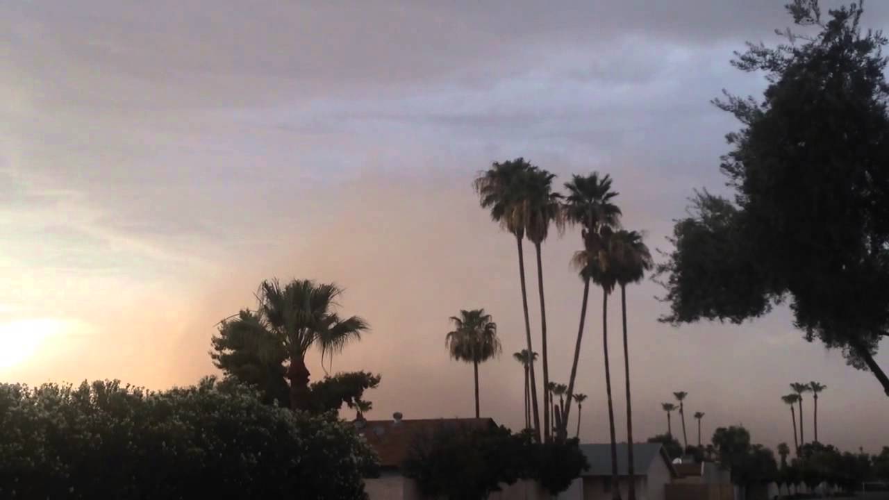 Haboob 6/27/15 Tempe arizona - YouTube