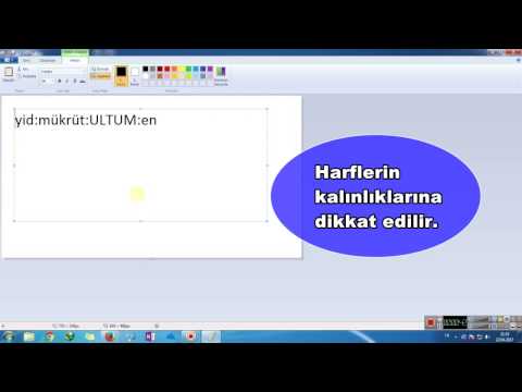Göktürk Alfabesi ile \