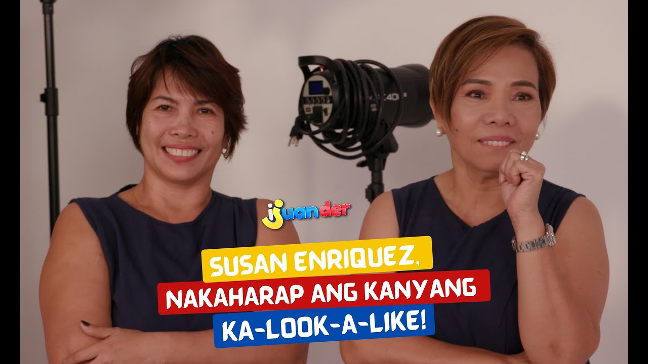 Susan Enriquez, nakaharap ang kanyang ka-look-a-like! | I Juander - YouTube