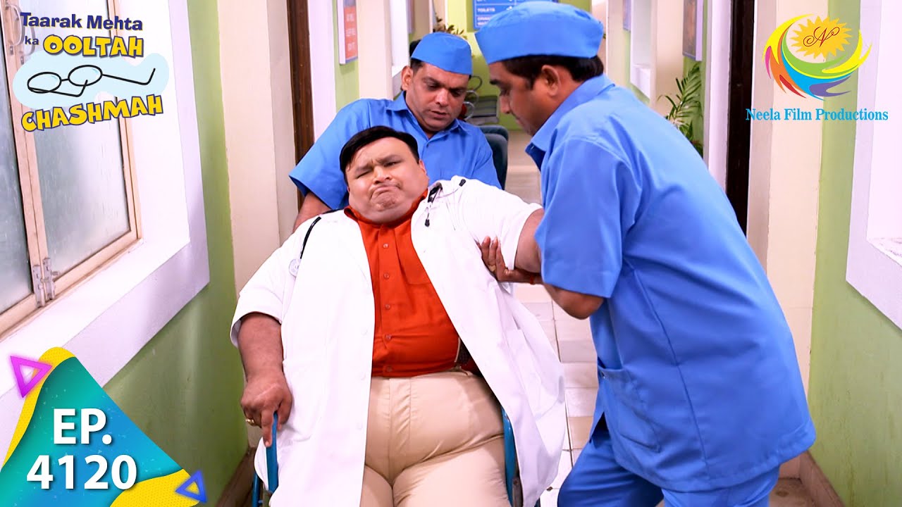 Dr. Hathi Stuck On Wheelchair | Taarak Mehta Ka Ooltah Chashmah | Full ...