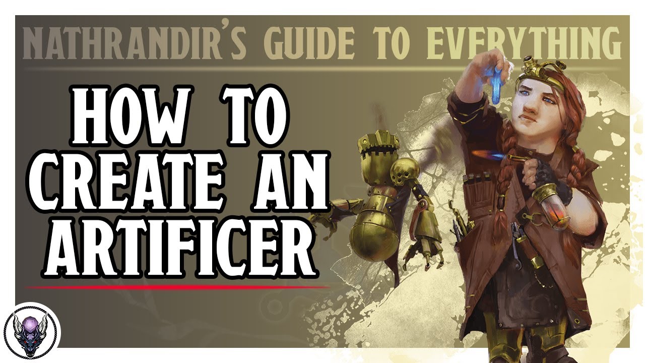 Beginner's Guide to D&D: Create an Artificer with D&D Beyond #1 - YouTube