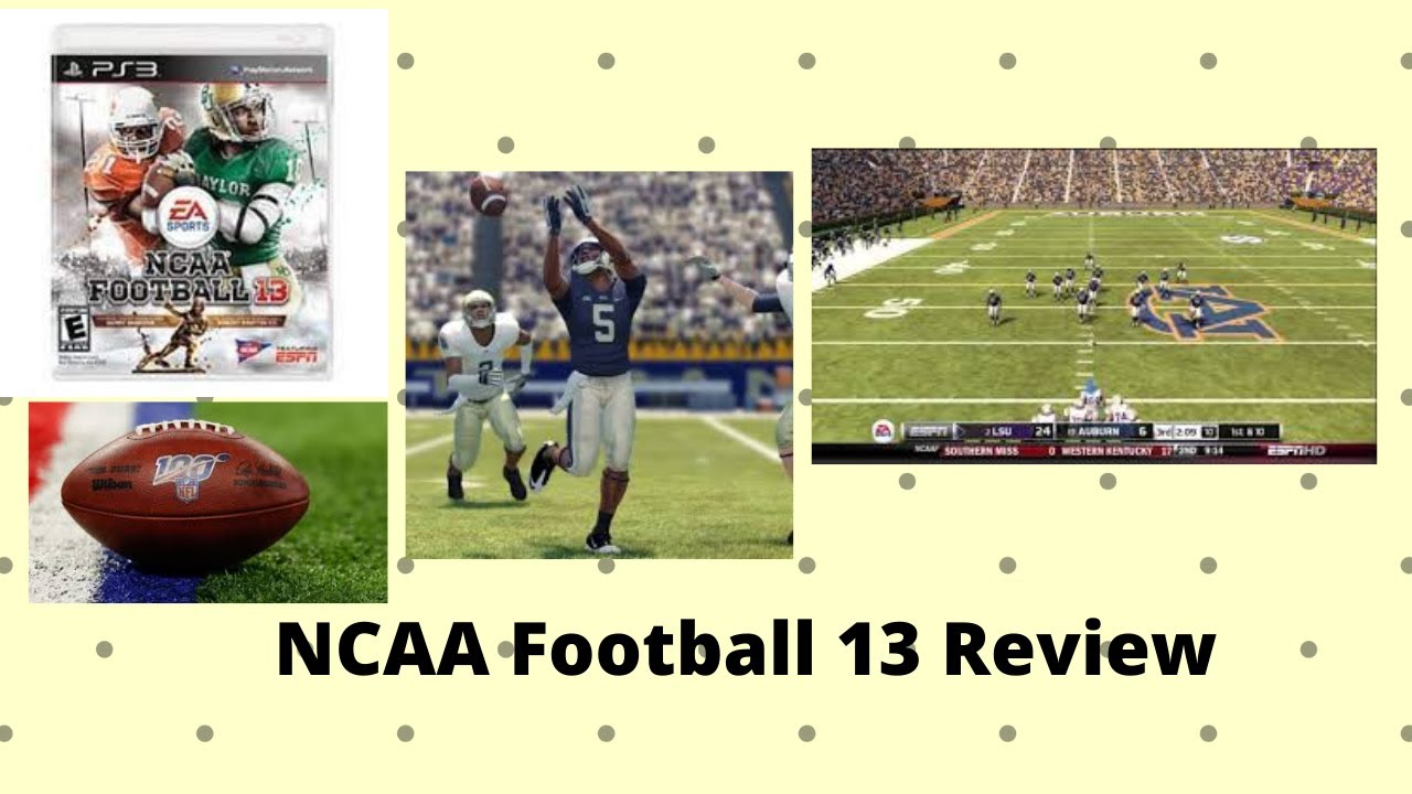 NCAA Football 13 Review - YouTube
