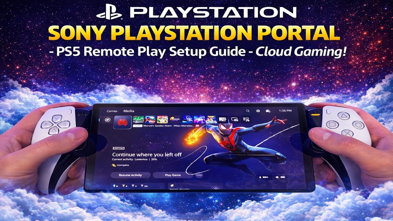 SONY PLAYSTATION PORTAL - PS5 Remote Play Setup Guide - Cloud Gaming ...