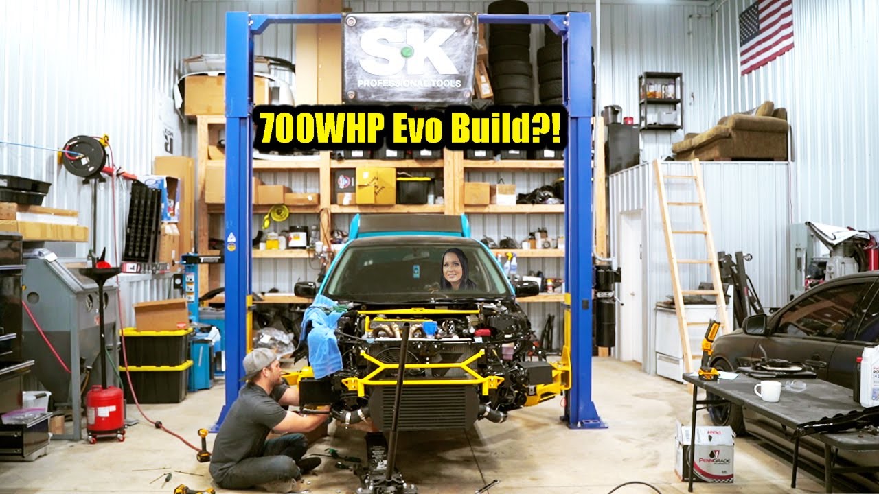 Fully Built Evo 8 First Start Up! - YouTube