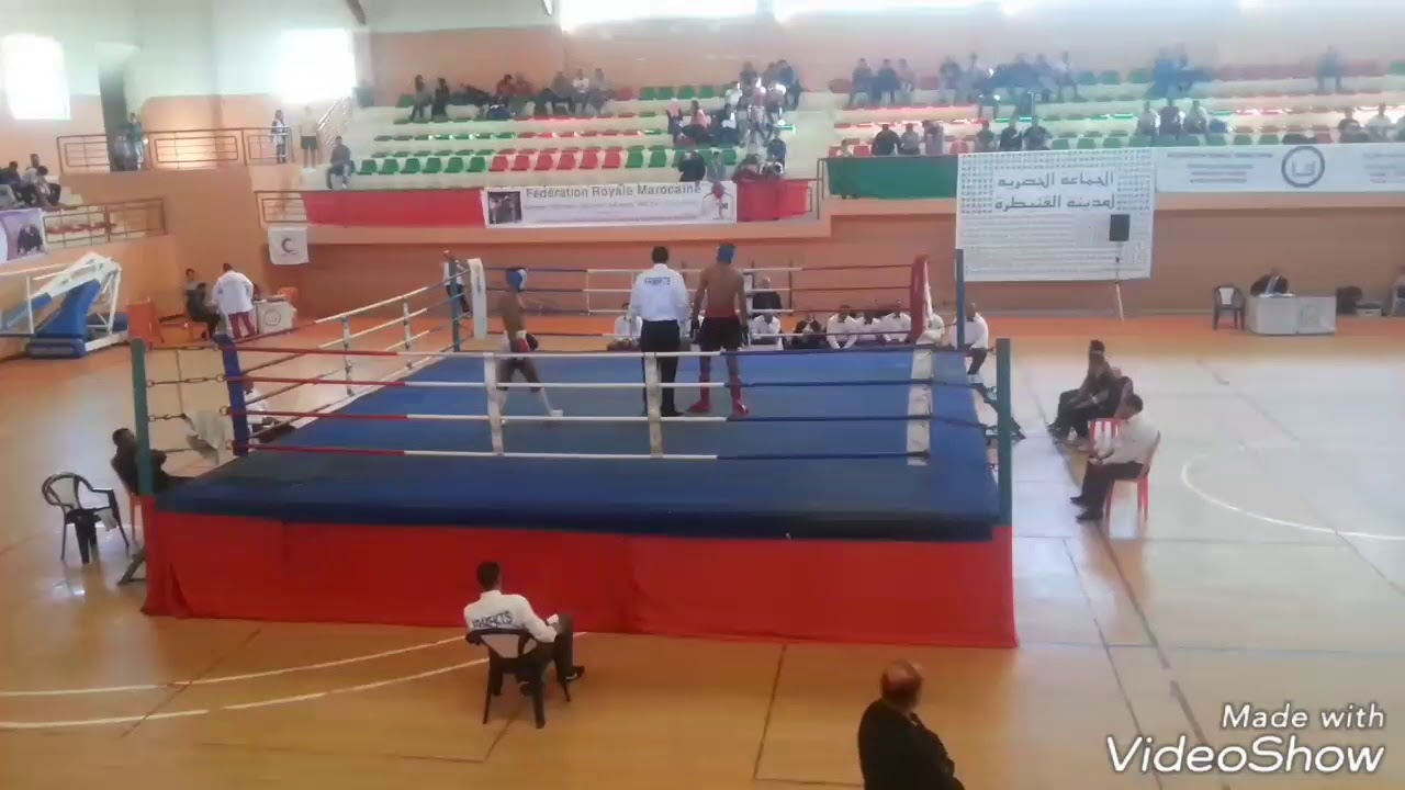 championnat du maroc kick boxing 63.5kg - YouTube