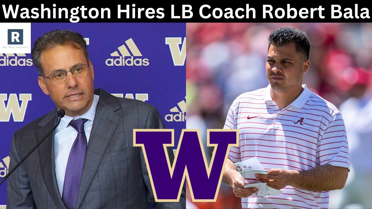 Washington Hires Robert Bala As Linebackers Coach | Washington Huskies ...