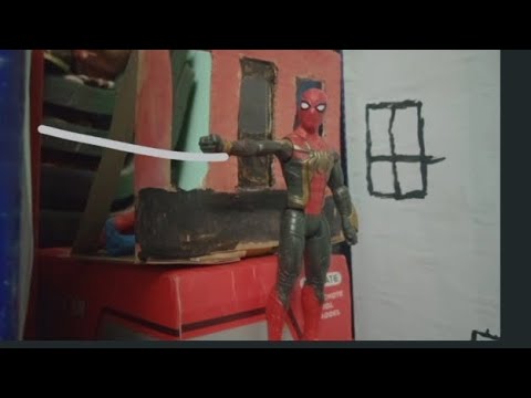 spider man 2 stoping train stop motion - YouTube