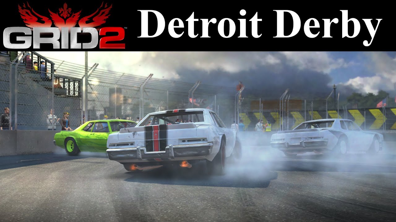 GRID 2 Tracks - Detroit Demolition Derby - YouTube