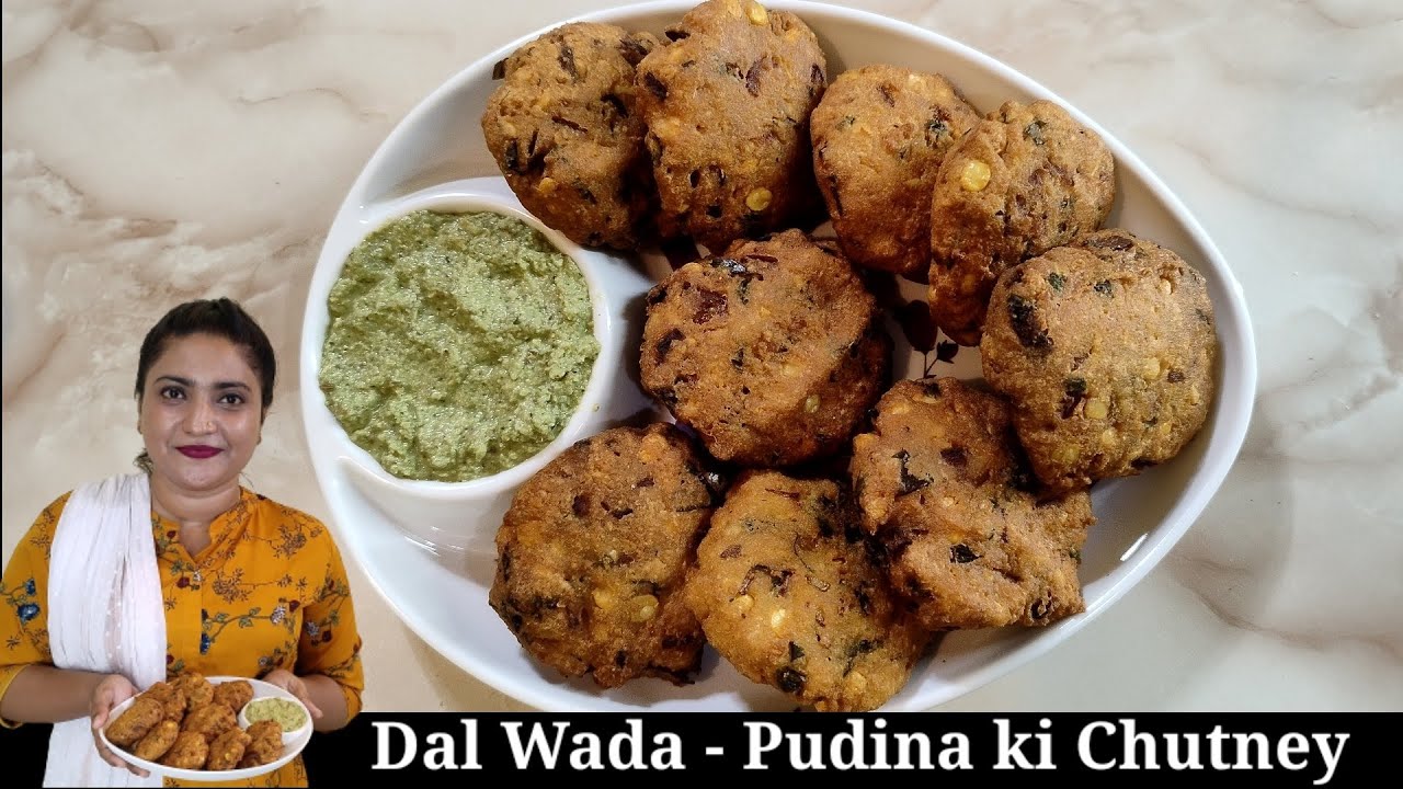 Dal Wada | Chana Dal Recipe | Perfect Dal Wada Recipe | Masala Dal wada ...