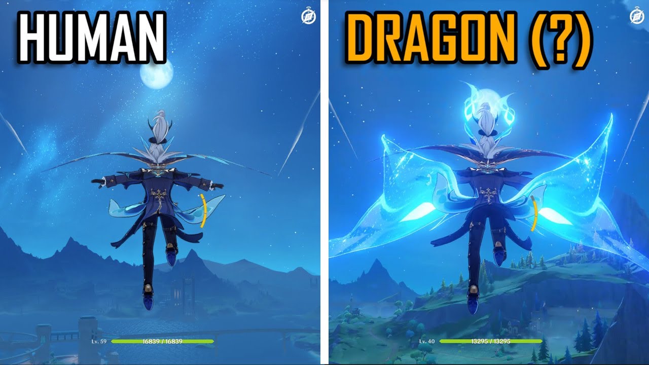 Neuvillette's True Form is So Beautiful! 「Genshin Impact」 - YouTube