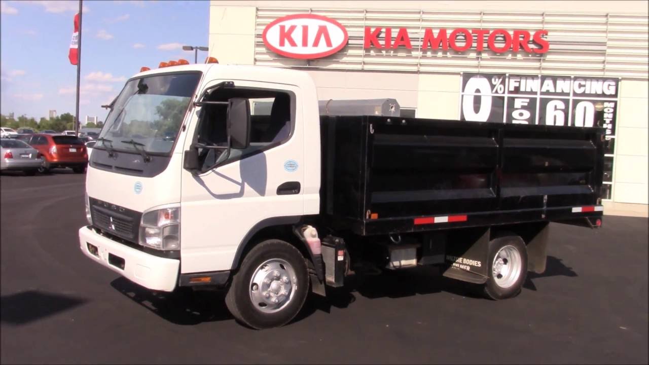 2010 Mitsubishi Fuso Dumptruck Turbo Diesel Indepth Walk around and ...
