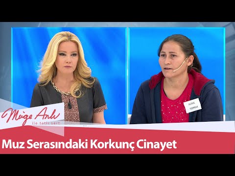 Muz serasındaki korkunç cinayet - Müge Anlı İle Tatlı Sert 12 Ocak 2021
