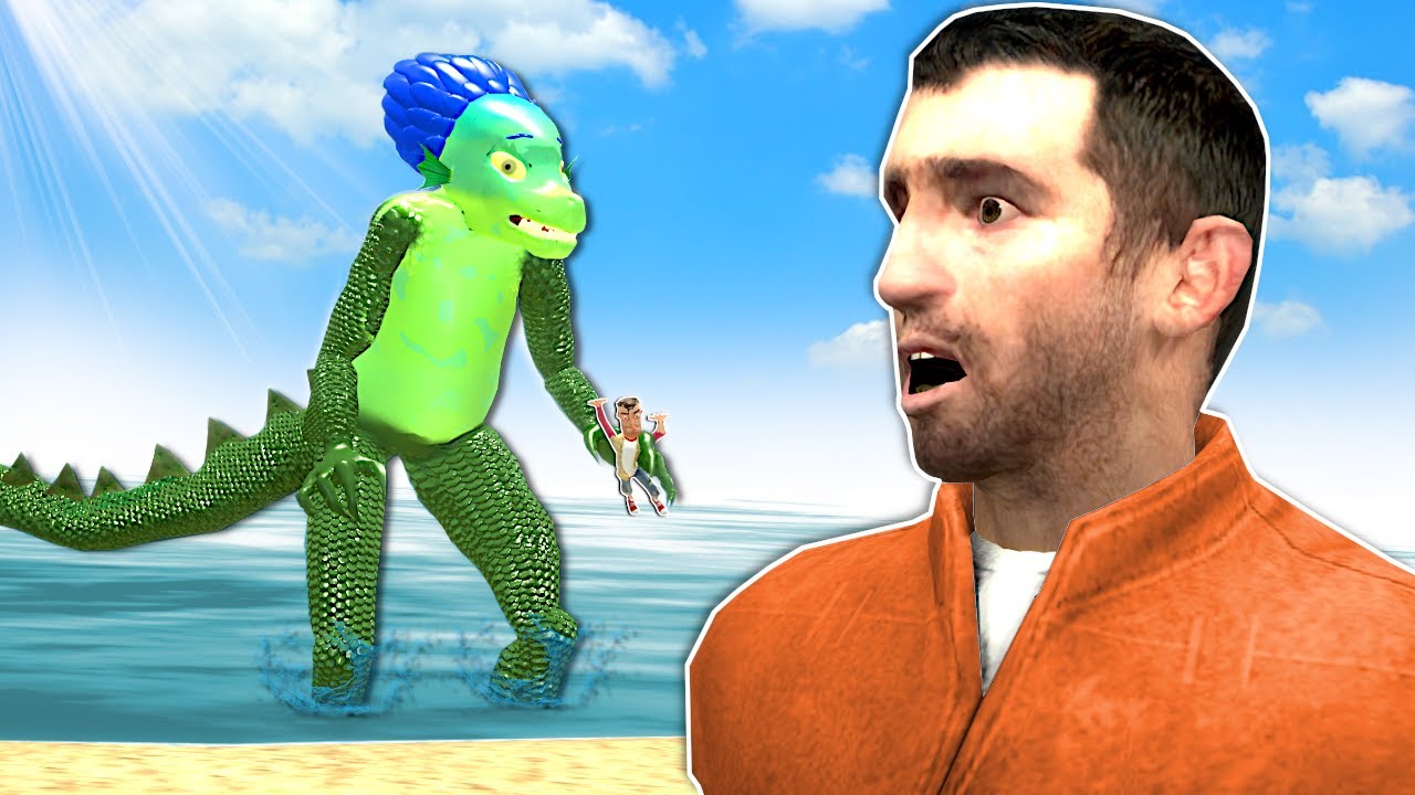 LUCA ZILLA IS TRYING TO EAT US in Gmod! - YouTube