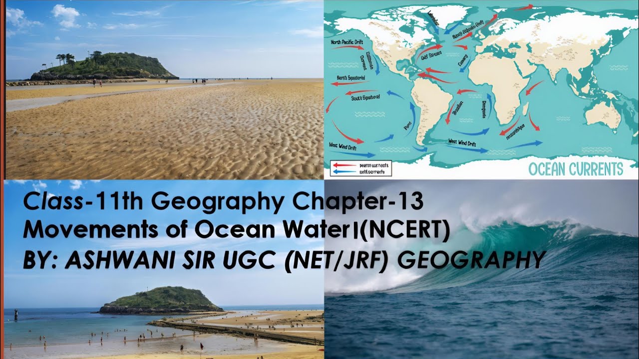 Movements of Ocean Water। Tides l Waves Currents Major Ocean Currents ...