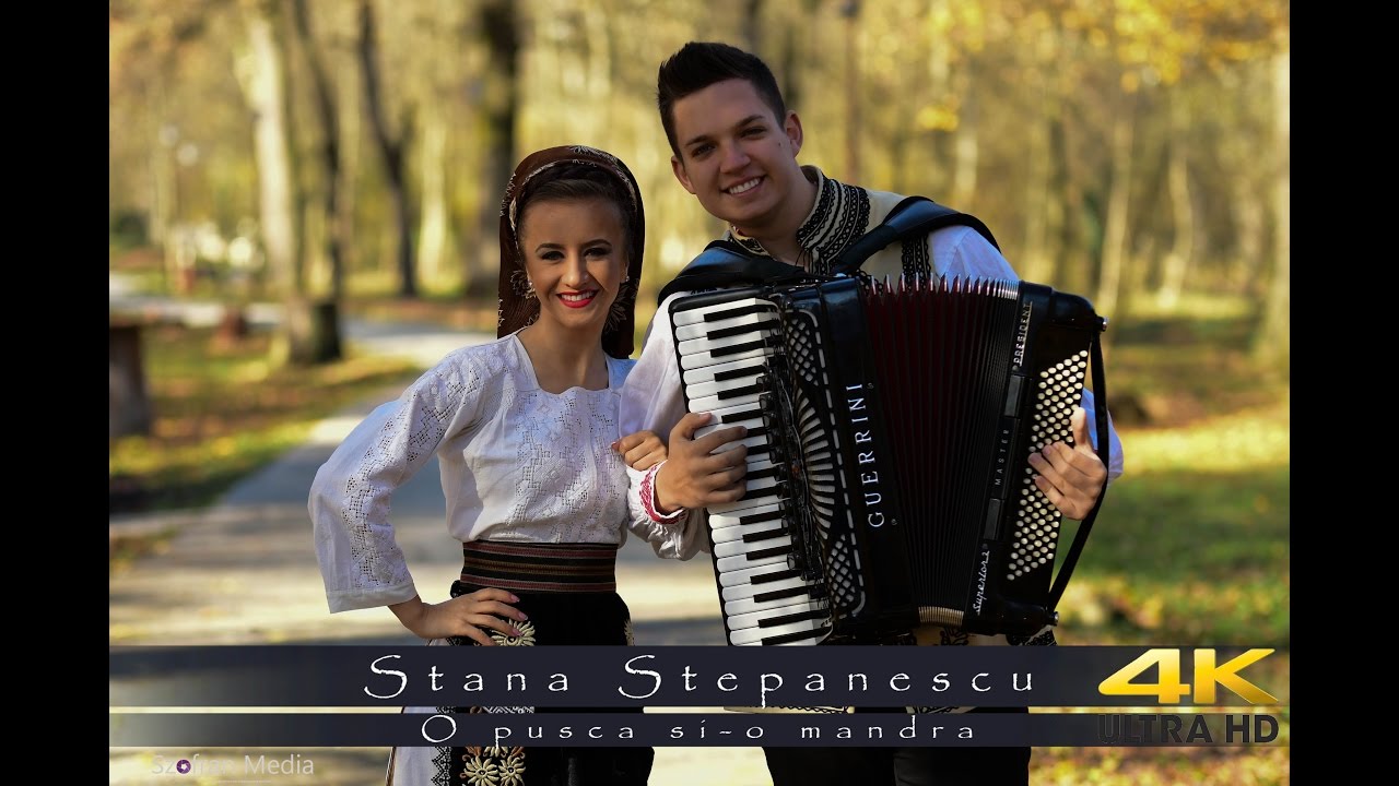 Stana Stepanescu || O pusca si-o mandra || 4k - YouTube