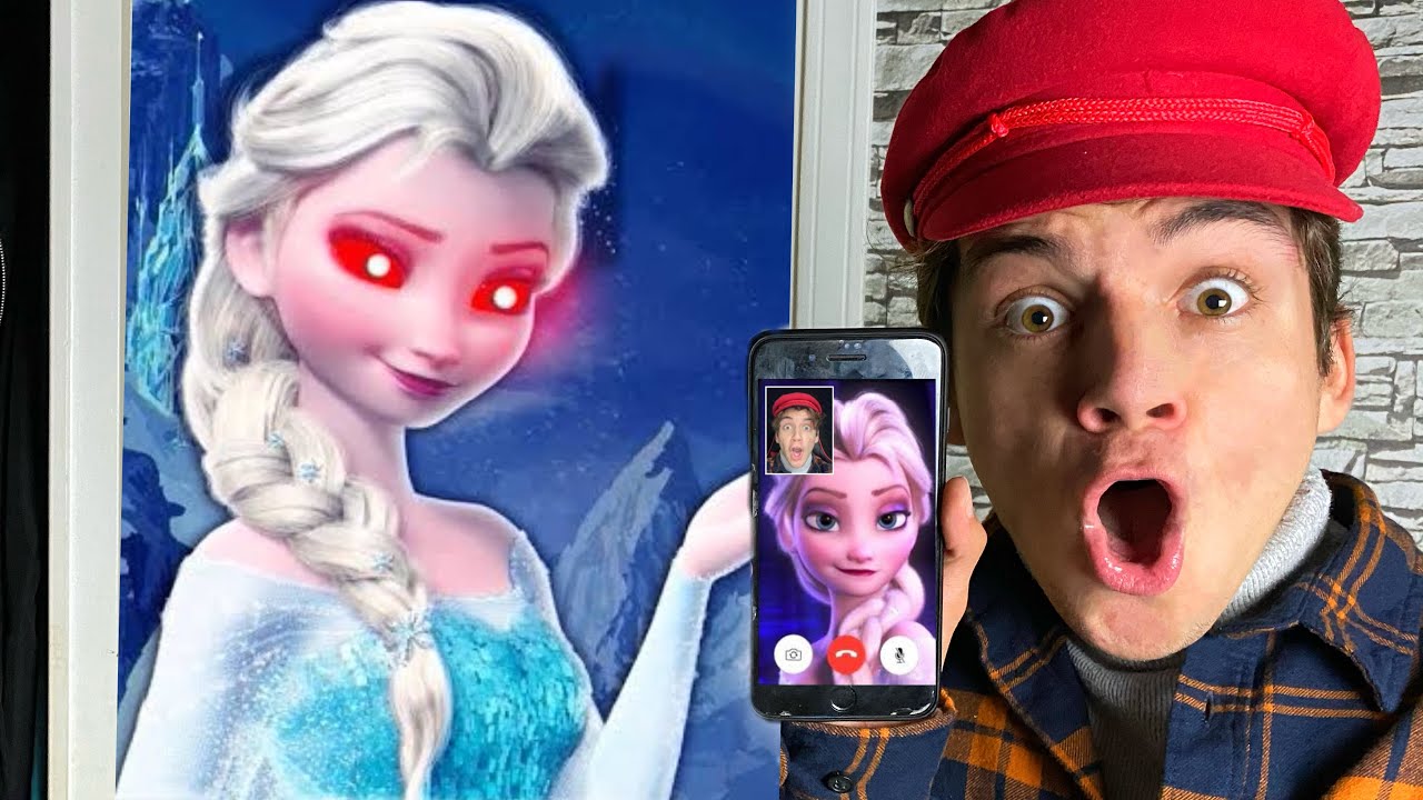 GECE 3'te SAKIN ELSA'YI GÖRÜNTÜLÜ ARAMAYIN!! *Frozen Elsa.EXE (Evime ...