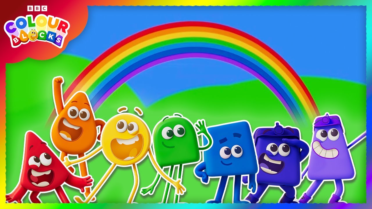 Colours of the Rainbow: recap compilation | Kids Learn Colours ...
