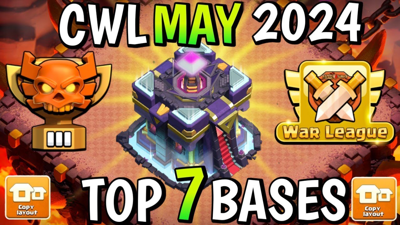 TOP 7 TH15 CWL Base Link 2024 | TH15 WAR BASE LINK | Town Hall 15 ...
