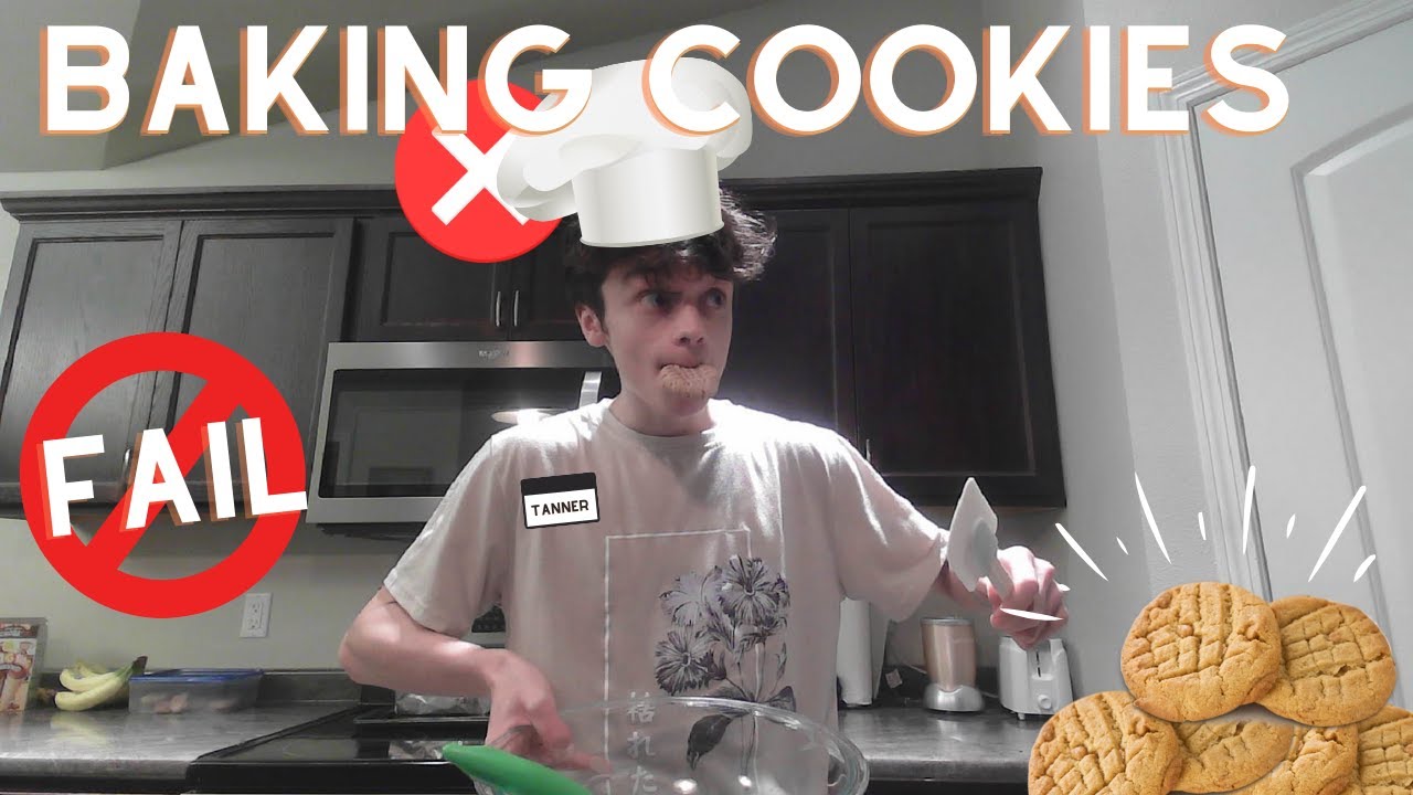 Making Peanut Butter Cookies! (FAILS) - YouTube