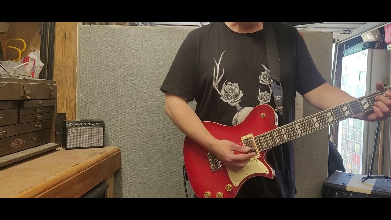 First Act me501 12 string conversion - YouTube