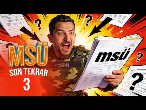 2026 TYT MATEMATİK SINAV ÖNCESİ SON TEKRAR (3.DERS)-İLYAS GÜNEŞ