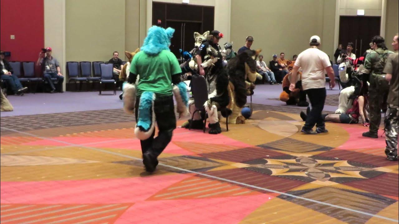 Midwest Furfest 2014 Fursuit games - YouTube