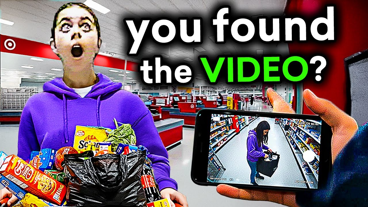 When Dumb Shoplifters Realize Cops Found The Secret Recording - YouTube