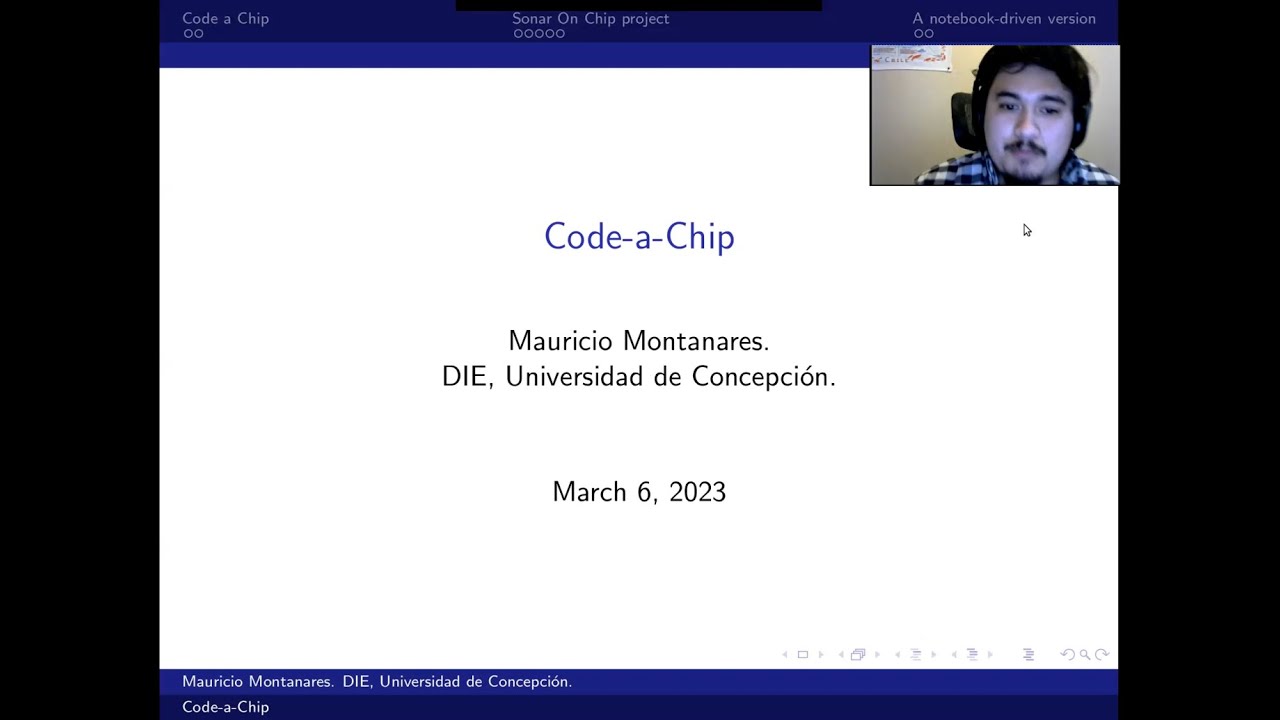 Introducción al Diseño VLSI - Clase extra 2, con Mauricio Montanares sobre "Code-a-Chip" - YouTube