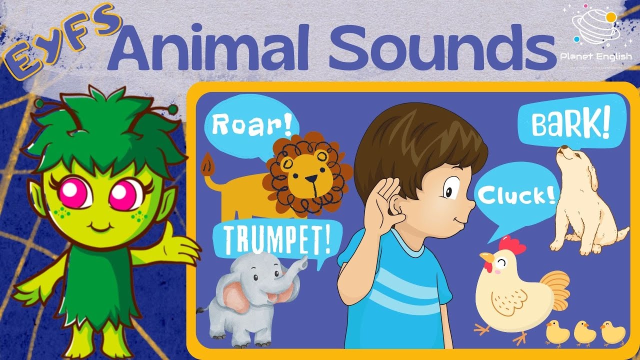 Let's Learn Animal Sounds | EYFS | Kindergarten Lessons - YouTube