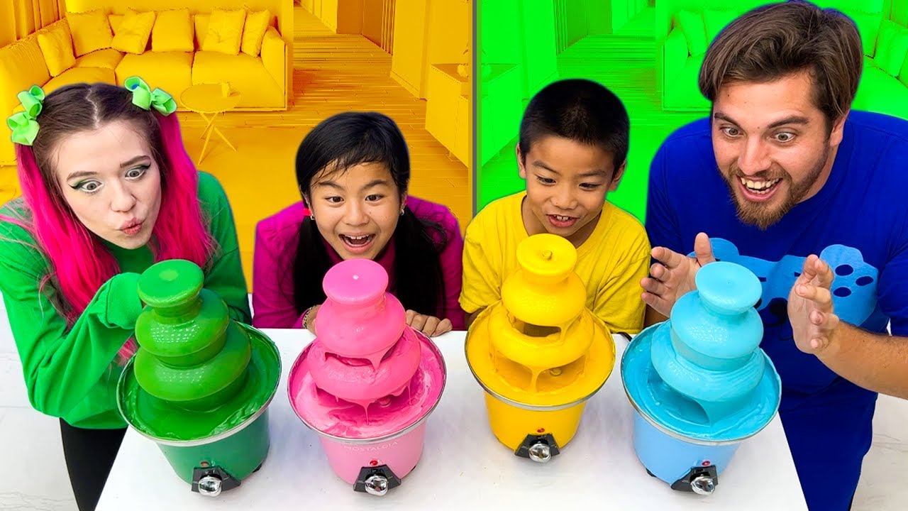 Jannie y Eric en el Desafío de la Casita de Cuatro Colores ¡A Jugar ...