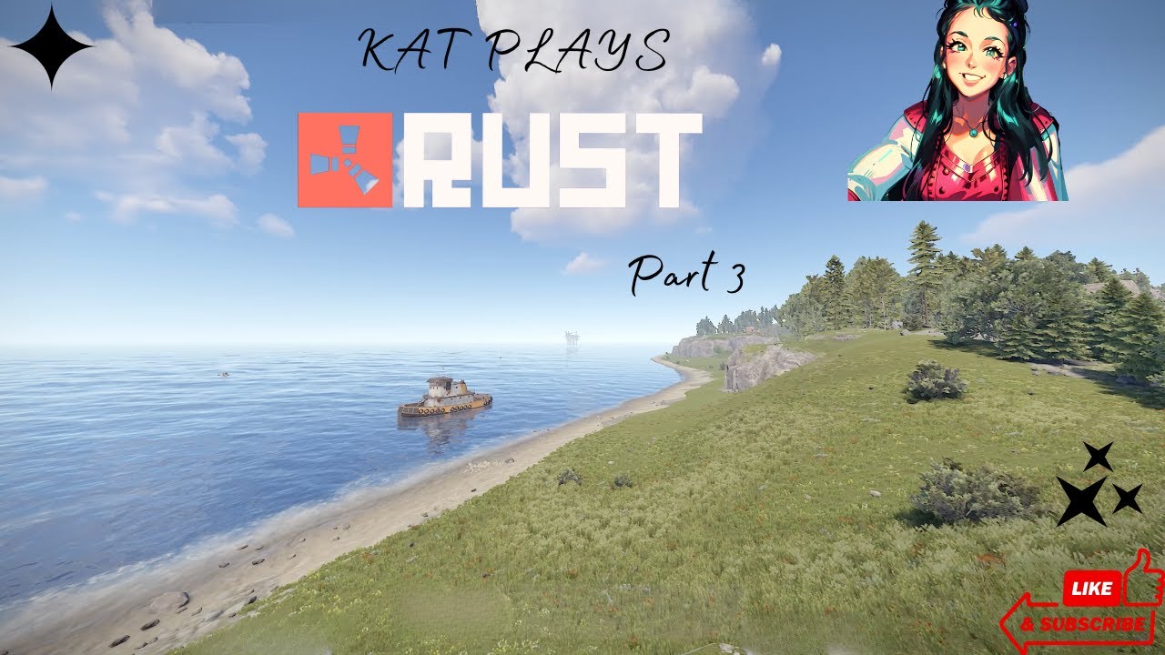 Let's try small oil rig...Kat Plays Rust (Part 3) - YouTube