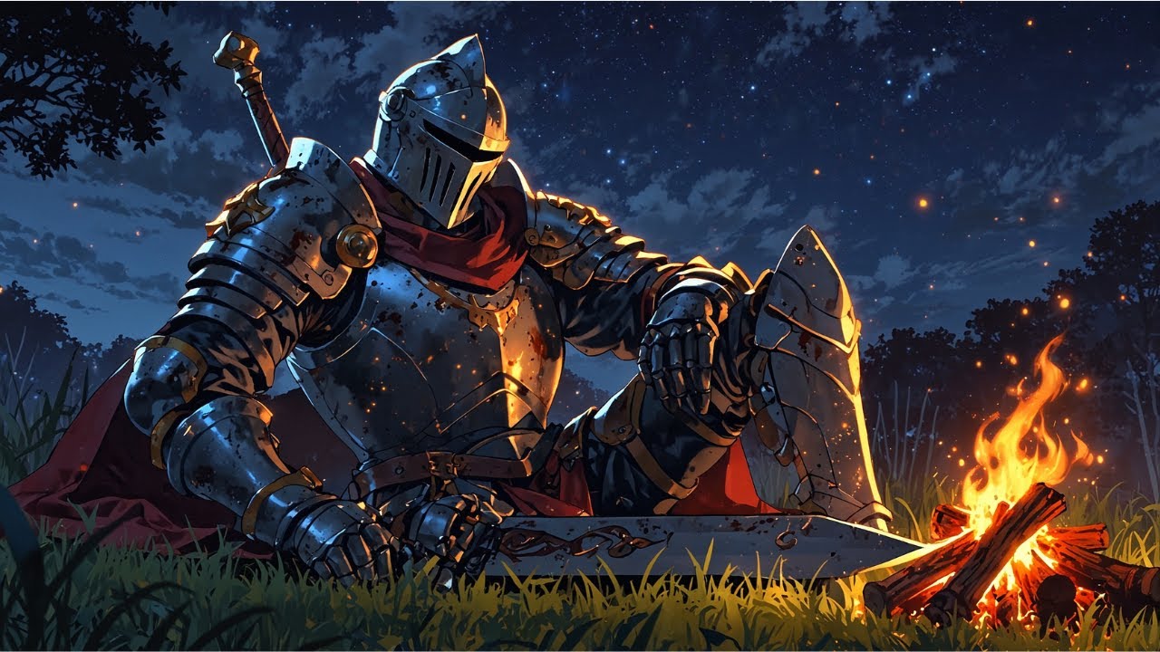 A Knight’s Rest Beneath the Infinite (Medieval Ambient Music) - YouTube