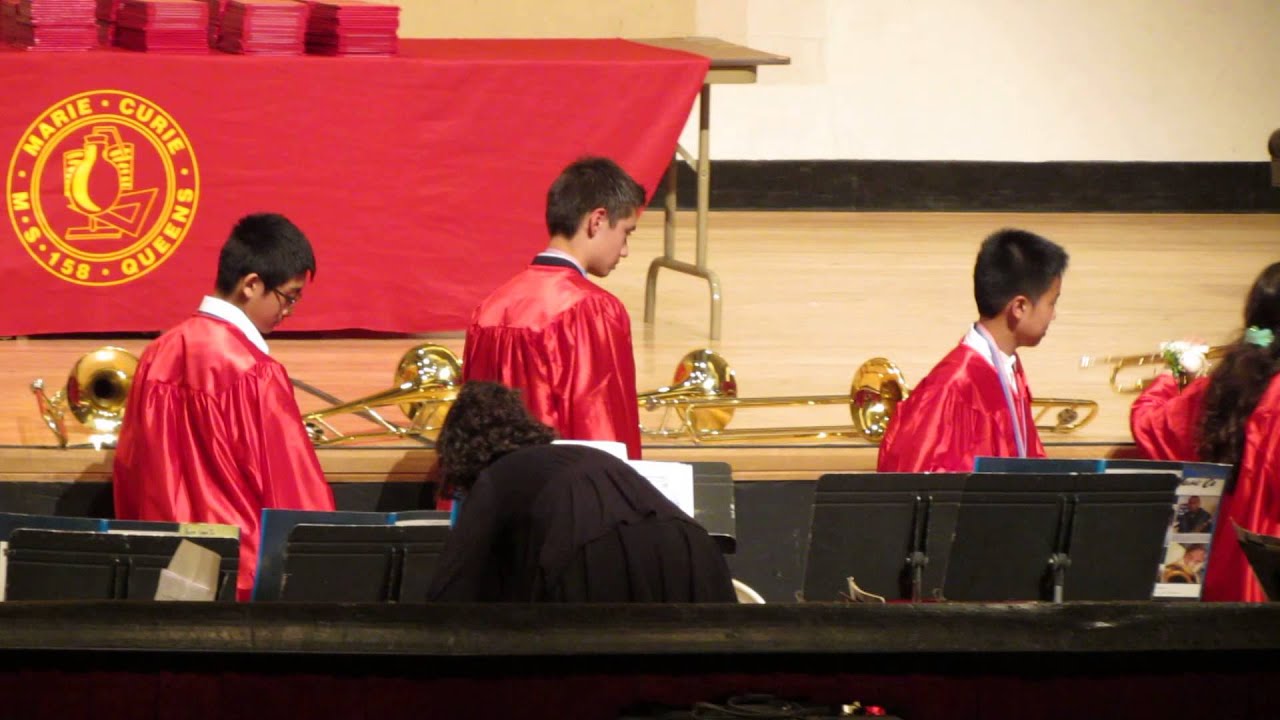 MS158 Junior High Graduation - YouTube
