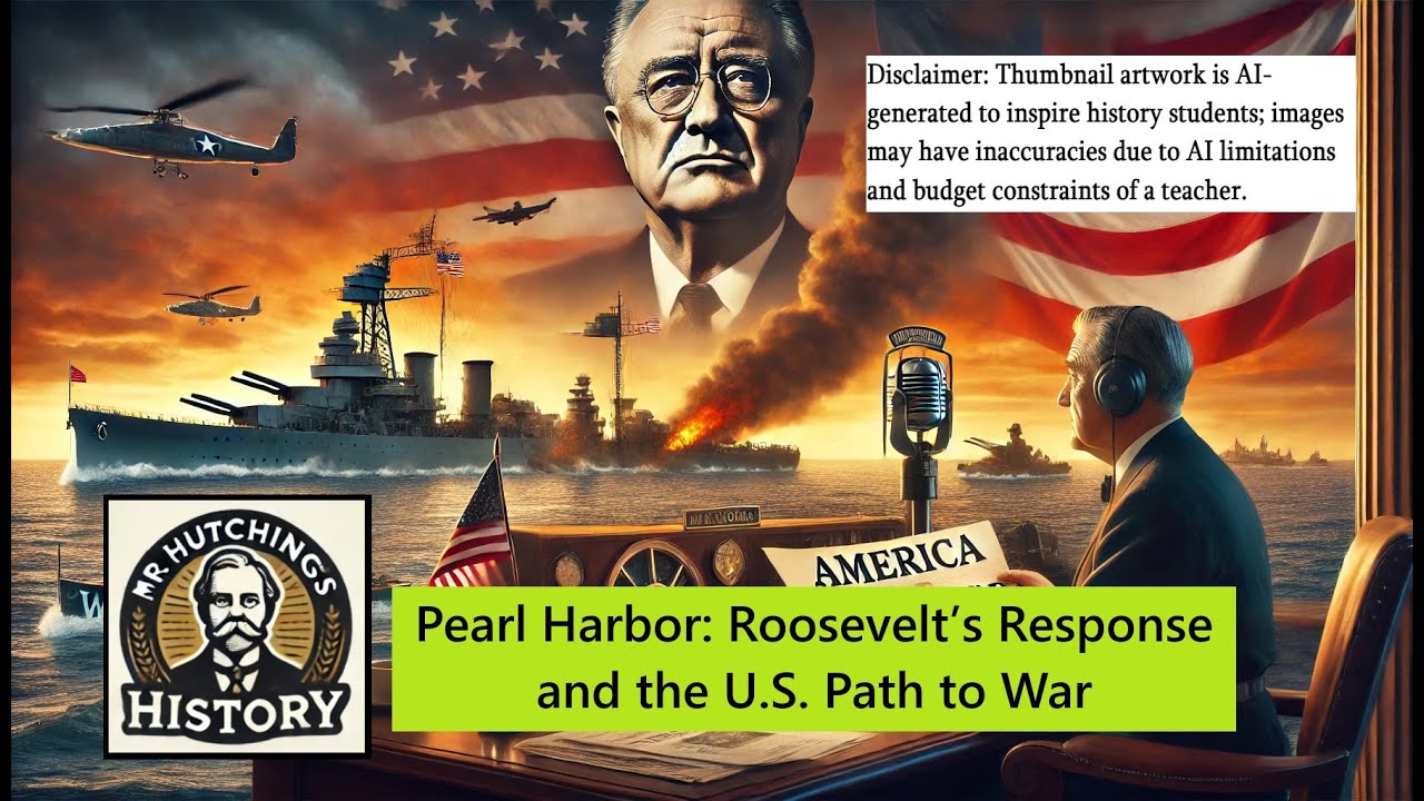Pearl Harbor: Roosevelt’s Response and the U.S. Path to War - YouTube